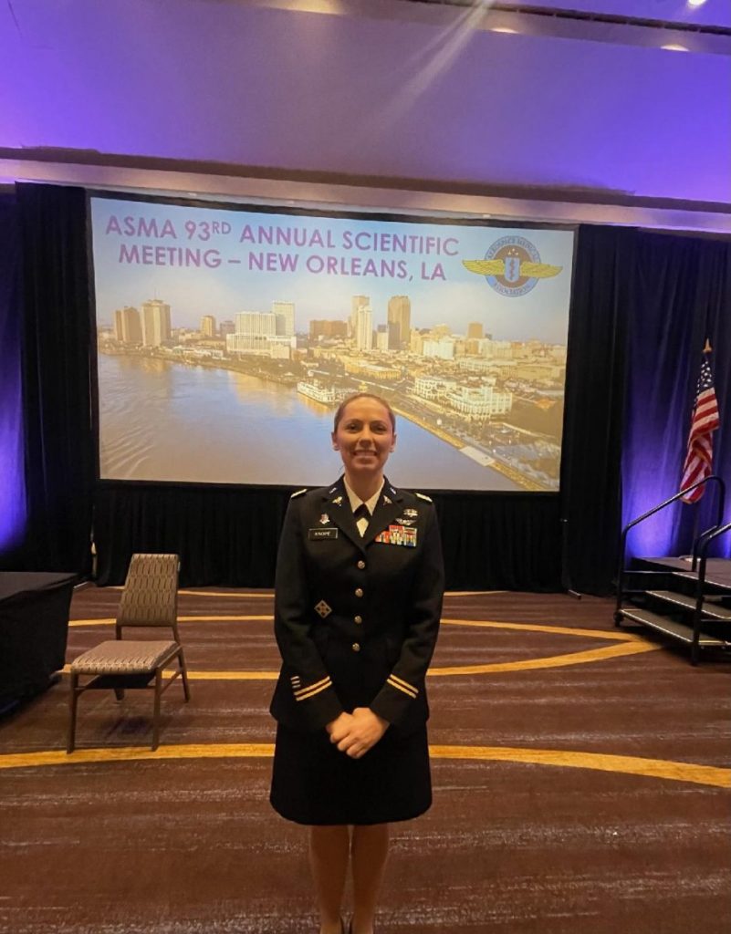 Captain Marjorie Alice Knope of Taylorville, selected for the 2022 ...