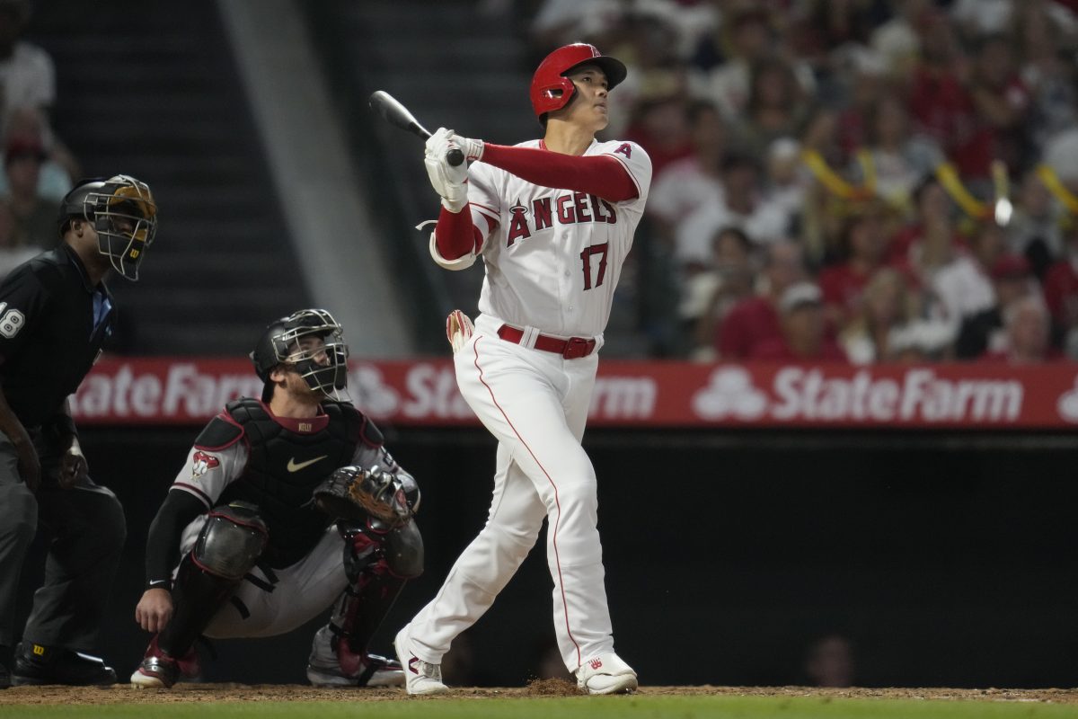 Ohtani hits the longest home run of his MLB career (493 feet) to reach ...