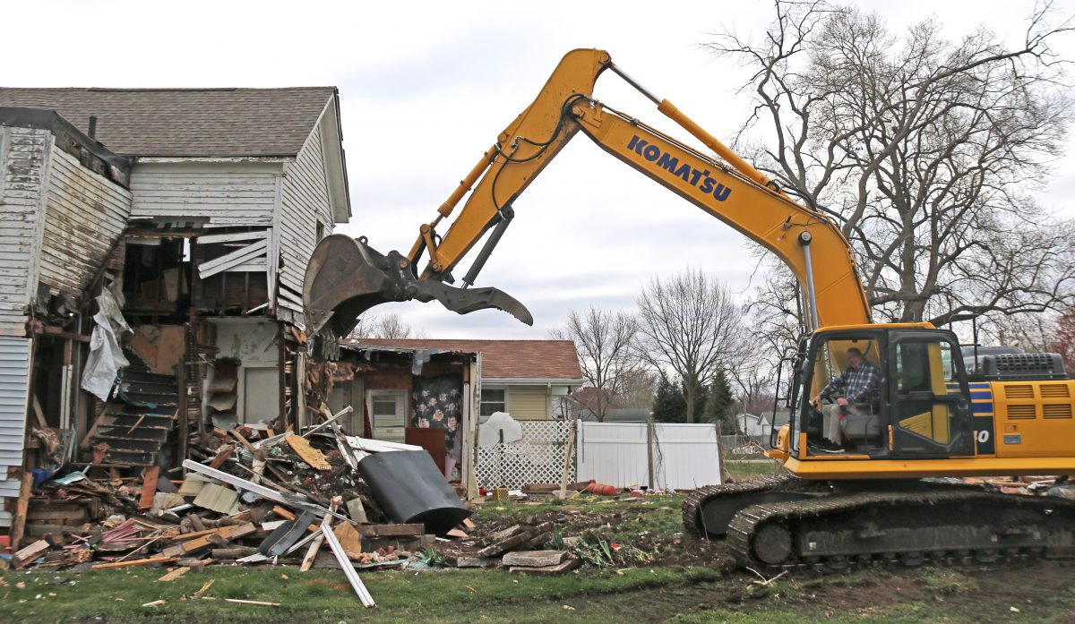 Mayor Barry Helping With Demolition – The Breeze-Courier